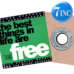 【ナスティーストリートレコード】JANET & LUTHER.V / THE BEST THINGS IN LIFE ARE FREE (7 ...
